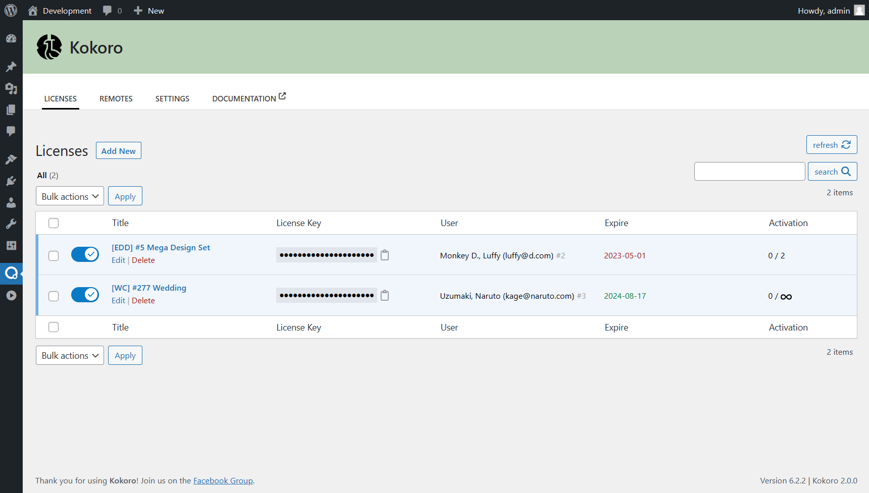 The Design Sets Manager Plugin for Oxygen — Yabe Kokoro